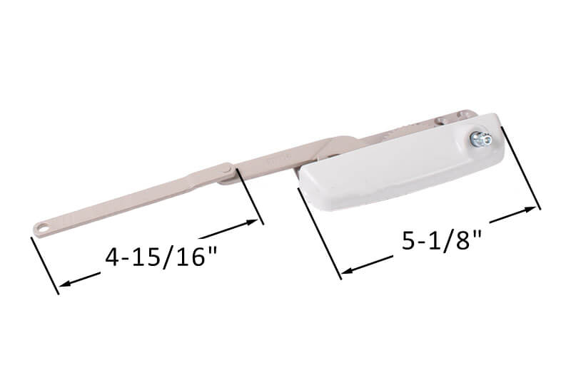 Split Arm Casement Window Operator 'Maxim' 'Dyad' 4-15/16'' ARM (Truth ...